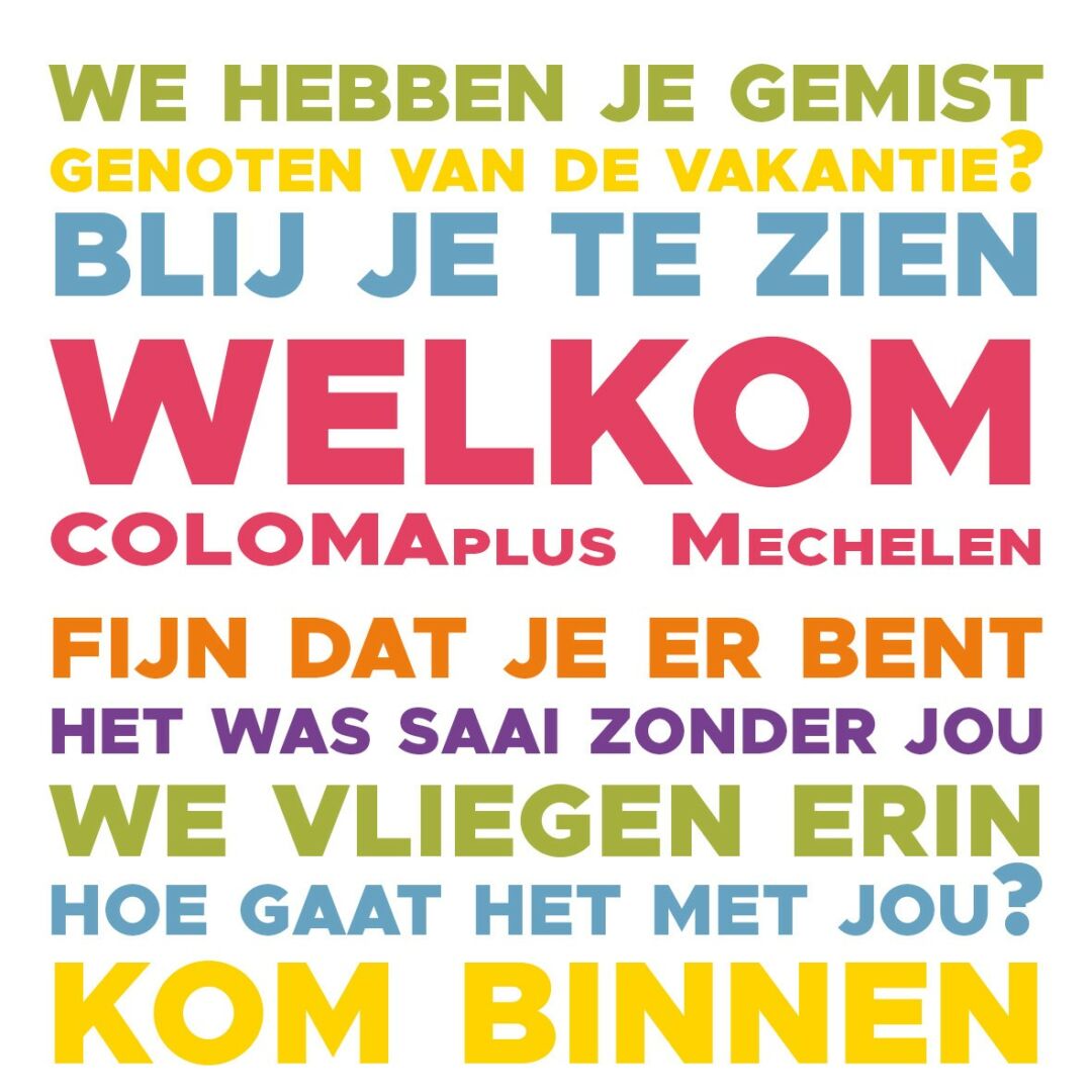 COLOMAplus | Welkom terug!